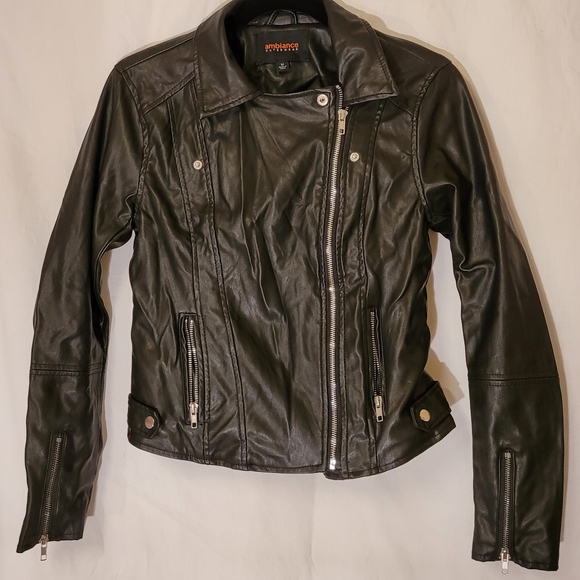 Jackets & Coats | Pleather Jacket | Poshmark